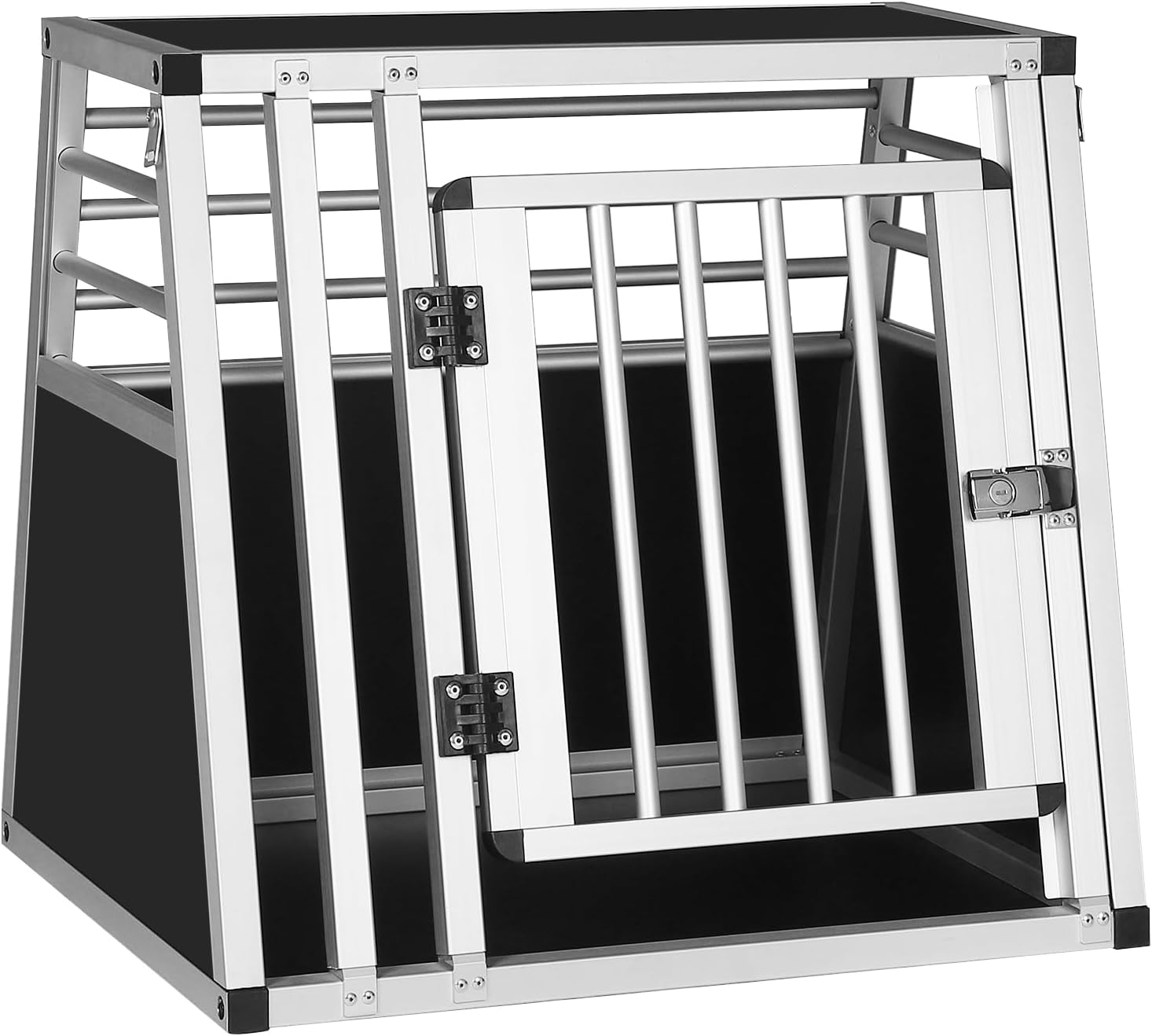 TRIXIE Hunde-Transportbox, Aluminium, S: 48 × 57 × 64 cm, hellgrau ...