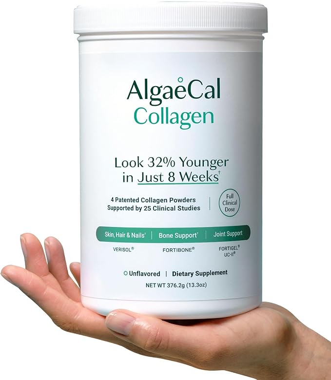 Amazon.com: ALGAECAL Collagen: 4 Clinically-Supported Peptides VERISOL ...