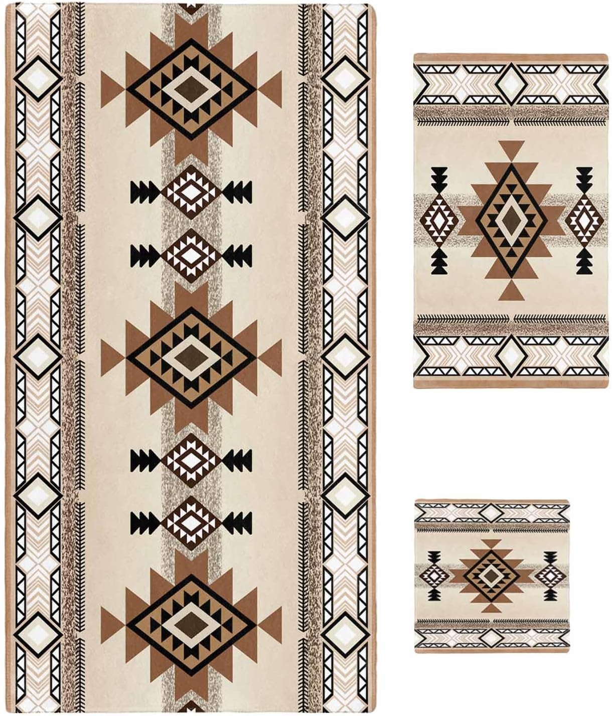 Amazon.com: Chees D Zone Bath Towel Sets,Retro Aztec Ethnic Tribal ...