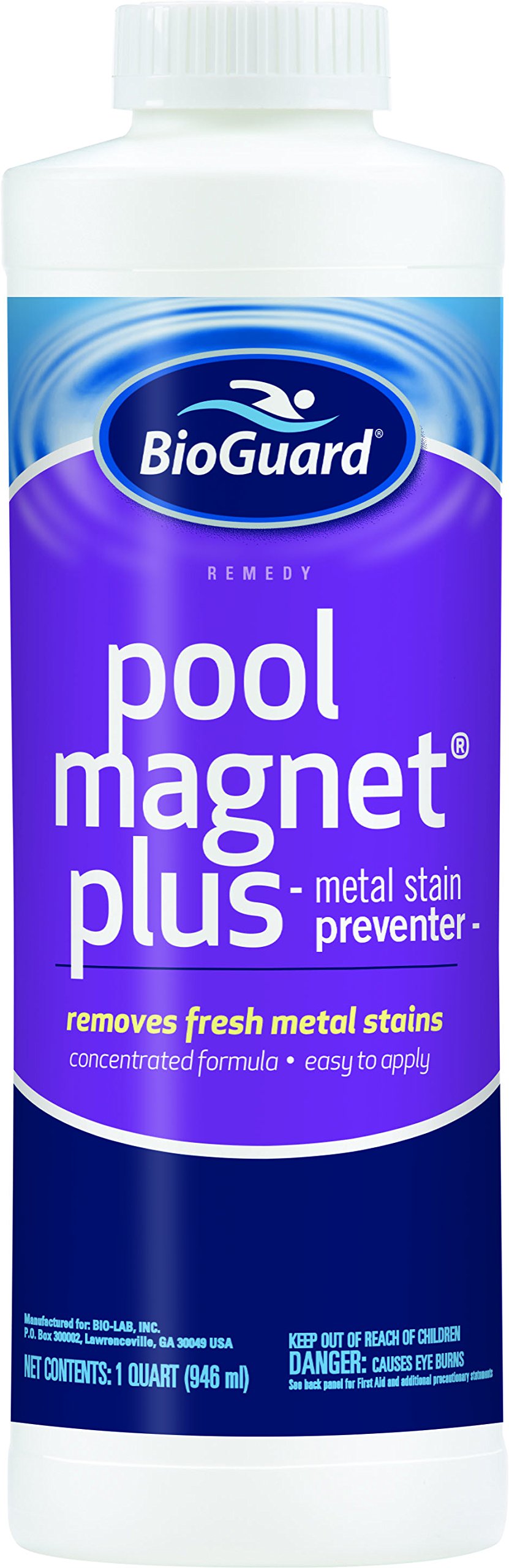Amazon.com: BioGuard Pool Magnet Plus, 1 Quart, Pack of 2, Concentrated ...