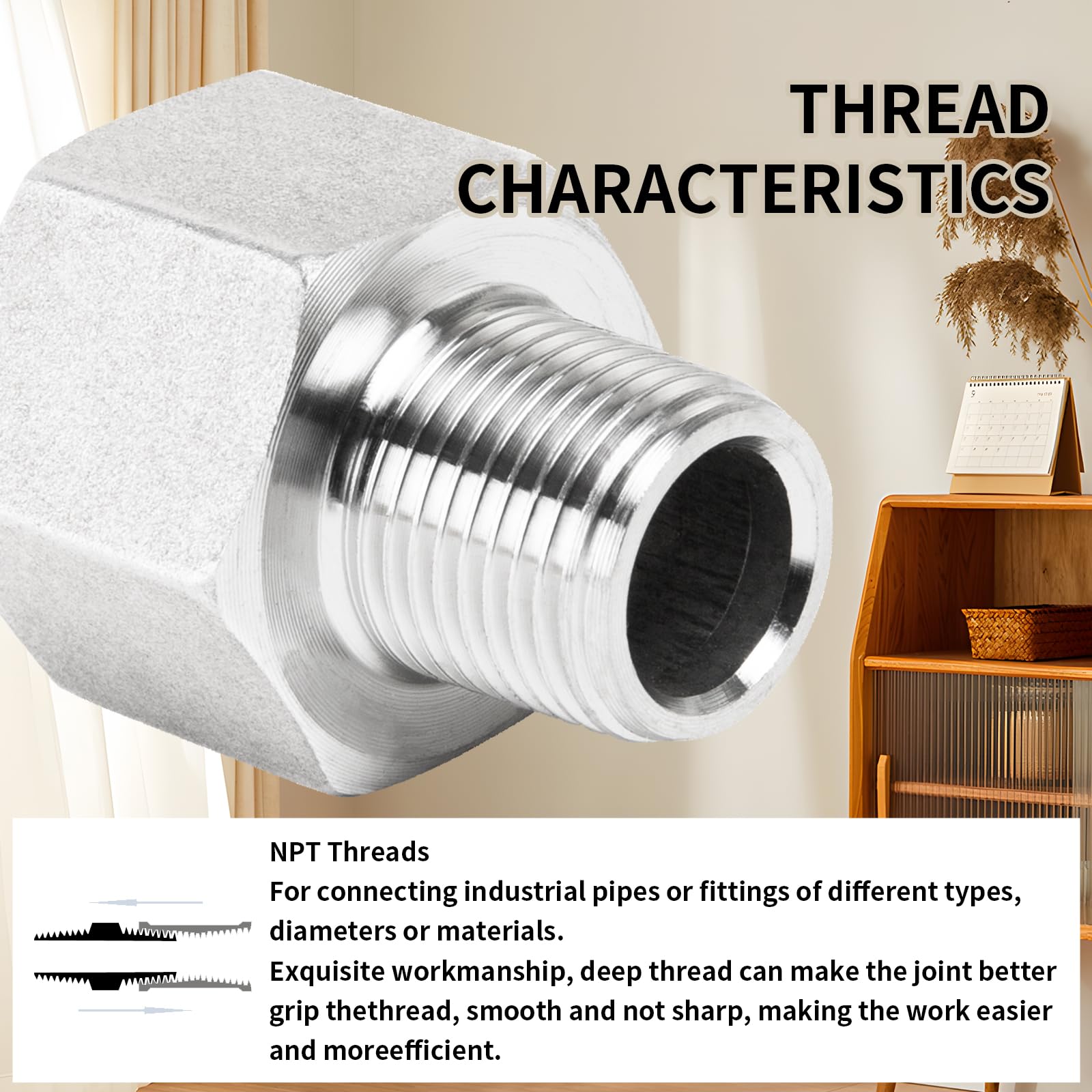 Snapklik.com : ChillWaves 304 Stainless Steel Pipe Fitting, Reducer ...