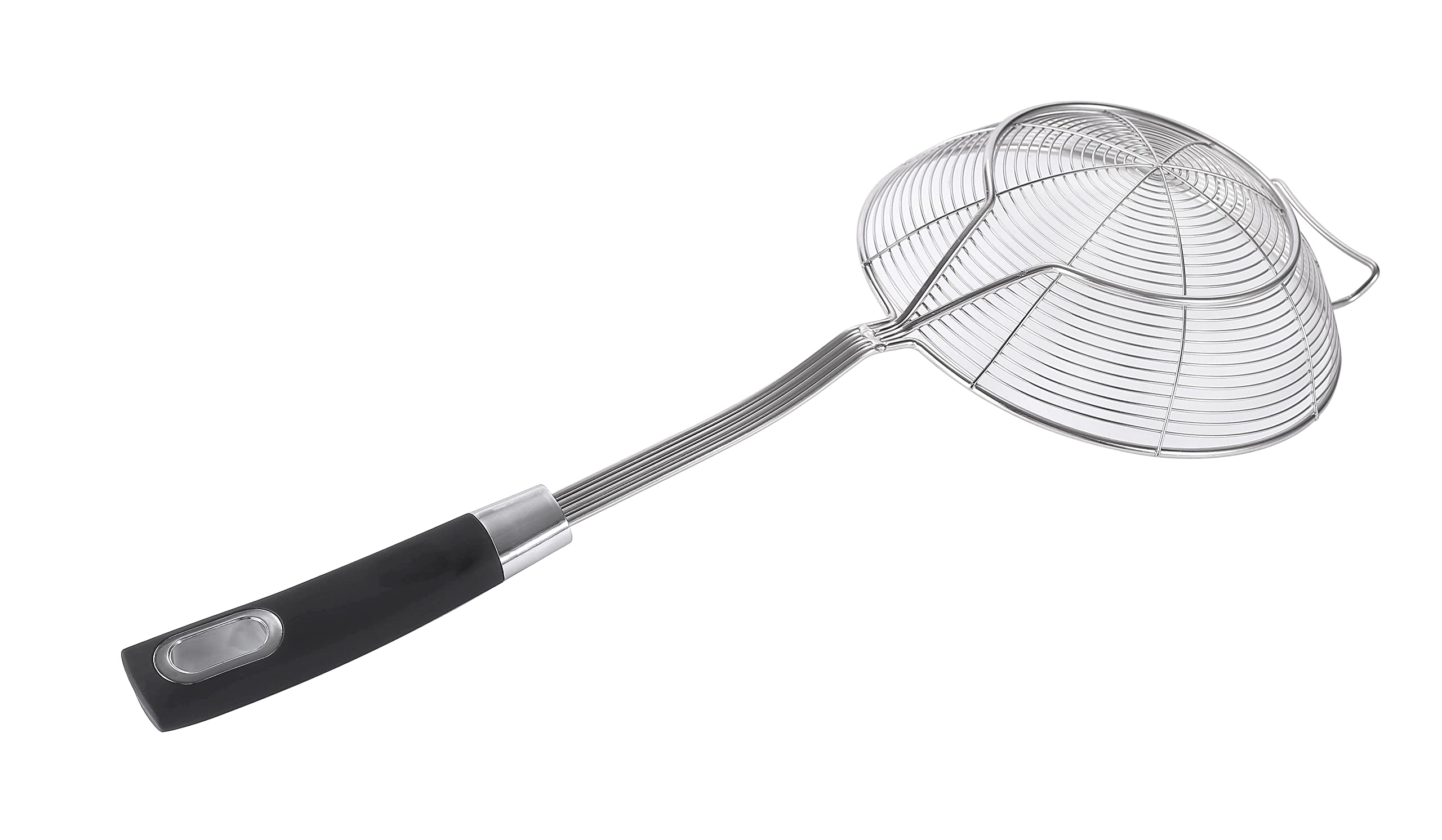 Royal Cuisine Solid Stainless Steel Spider Strainer Skimmer Ladle for ...