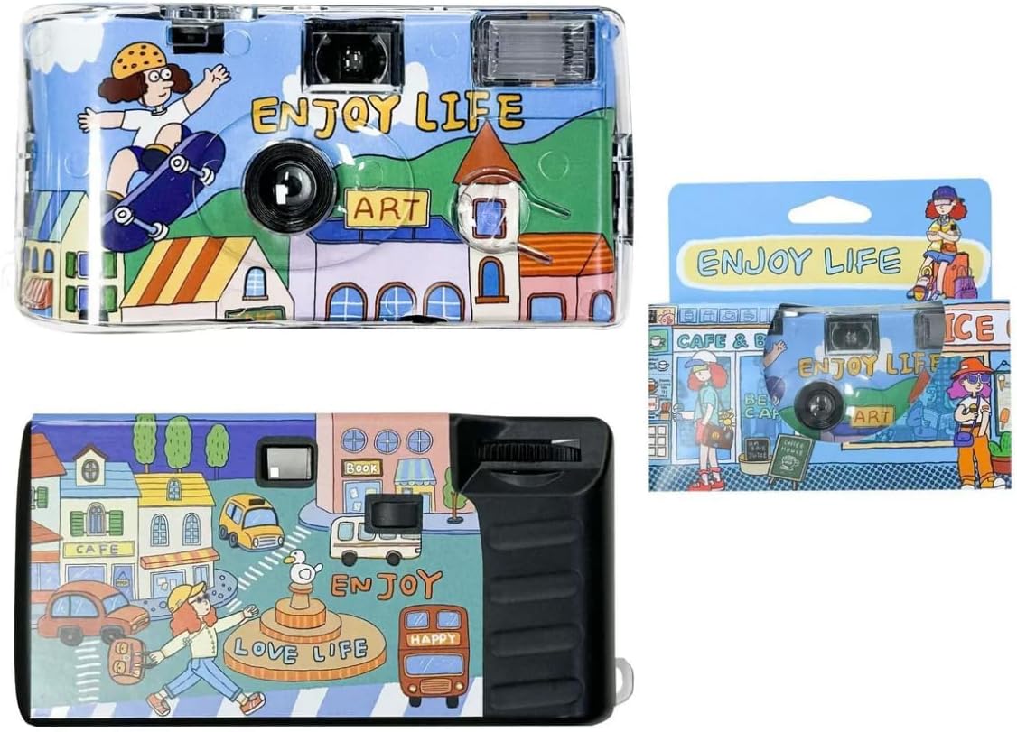 Amazon.com : LFANI Disposable Film Camera - Flash Included, Easy-to-Use ...