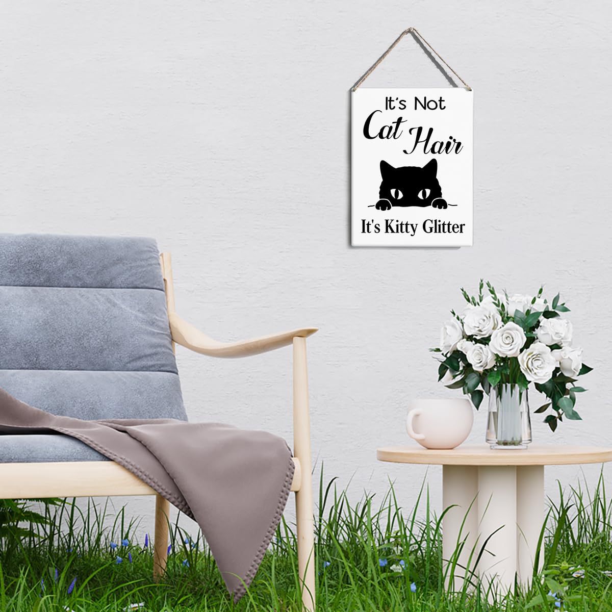 Wood Signs With Sayings About Cats