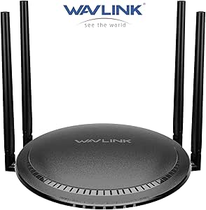 Amazon.com: WiFi Router AC1200, WAVLINK Smart Router Dual Band 5Ghz+2 ...