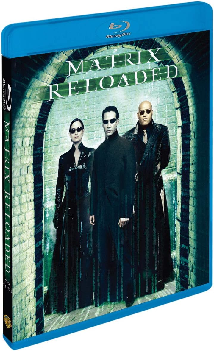 Matrix Reloaded (Blu-ray): Amazon.co.uk: Keanu Reeves, Laurence ...