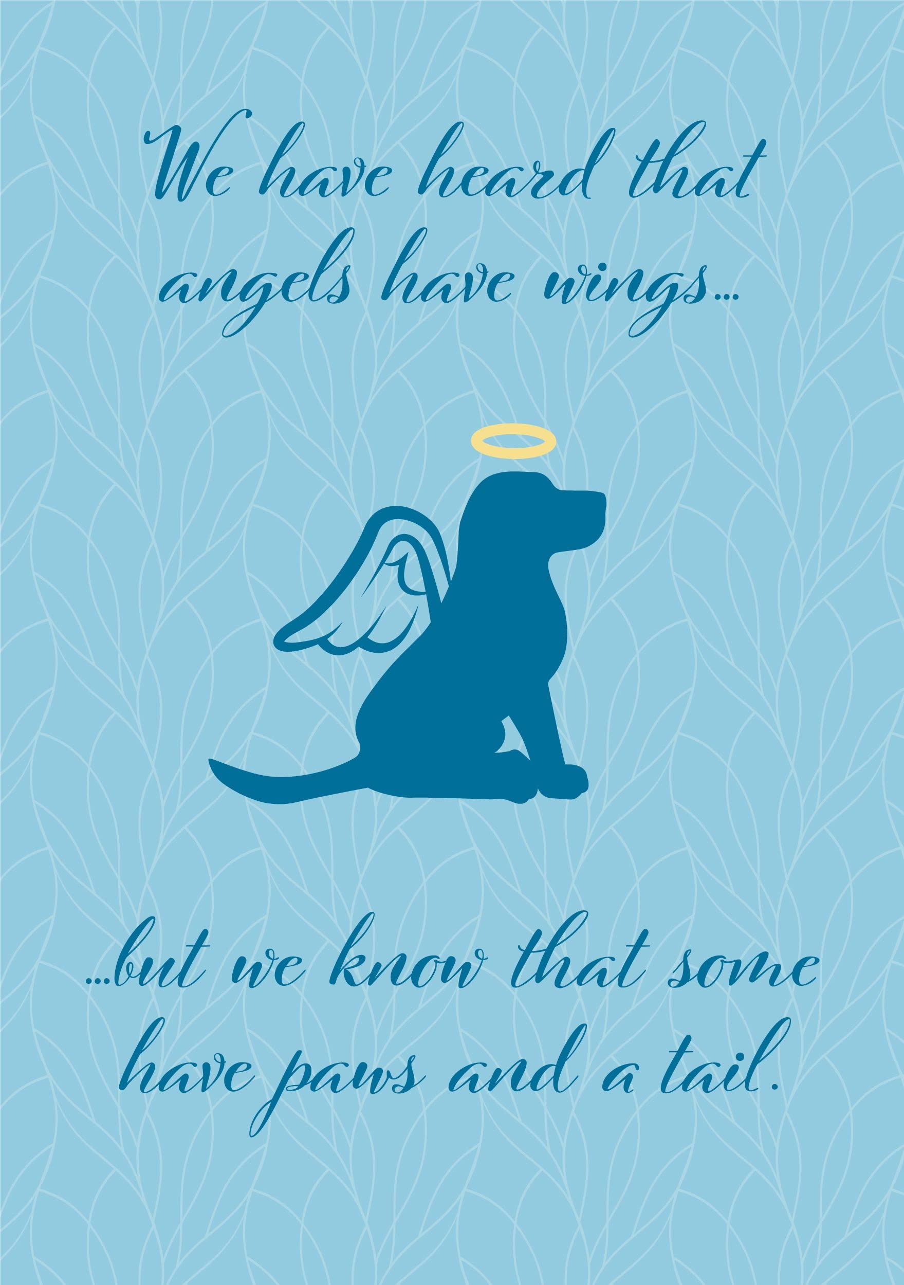 Angel Dog Quotes Papillon Wall Art, Angels Jesus Poster, God With Dog