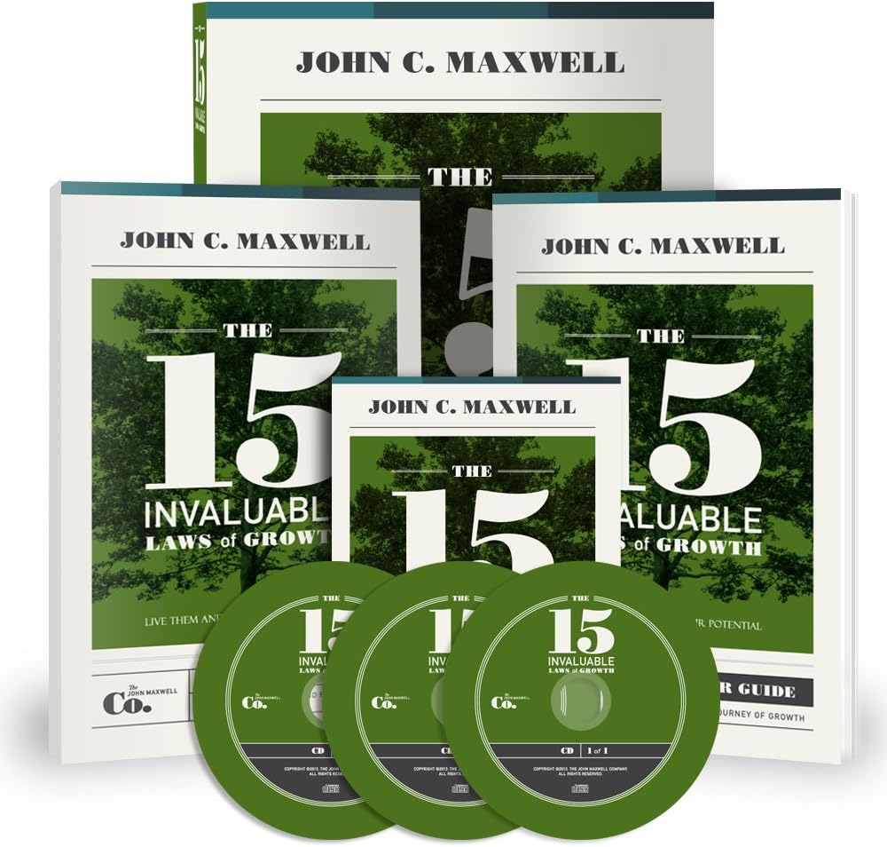 The 15 Invaluable Laws of Growth: DVD Training Curriculum | Amazon.com.br