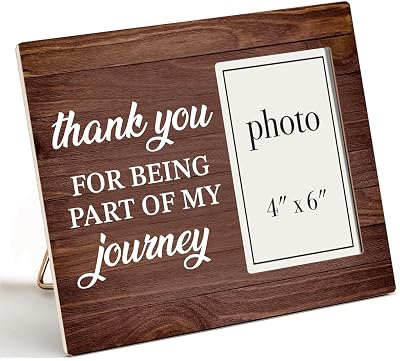 Amazon.com - Zauly Thank You Gift Wood Picture Frame, Appreciation ...