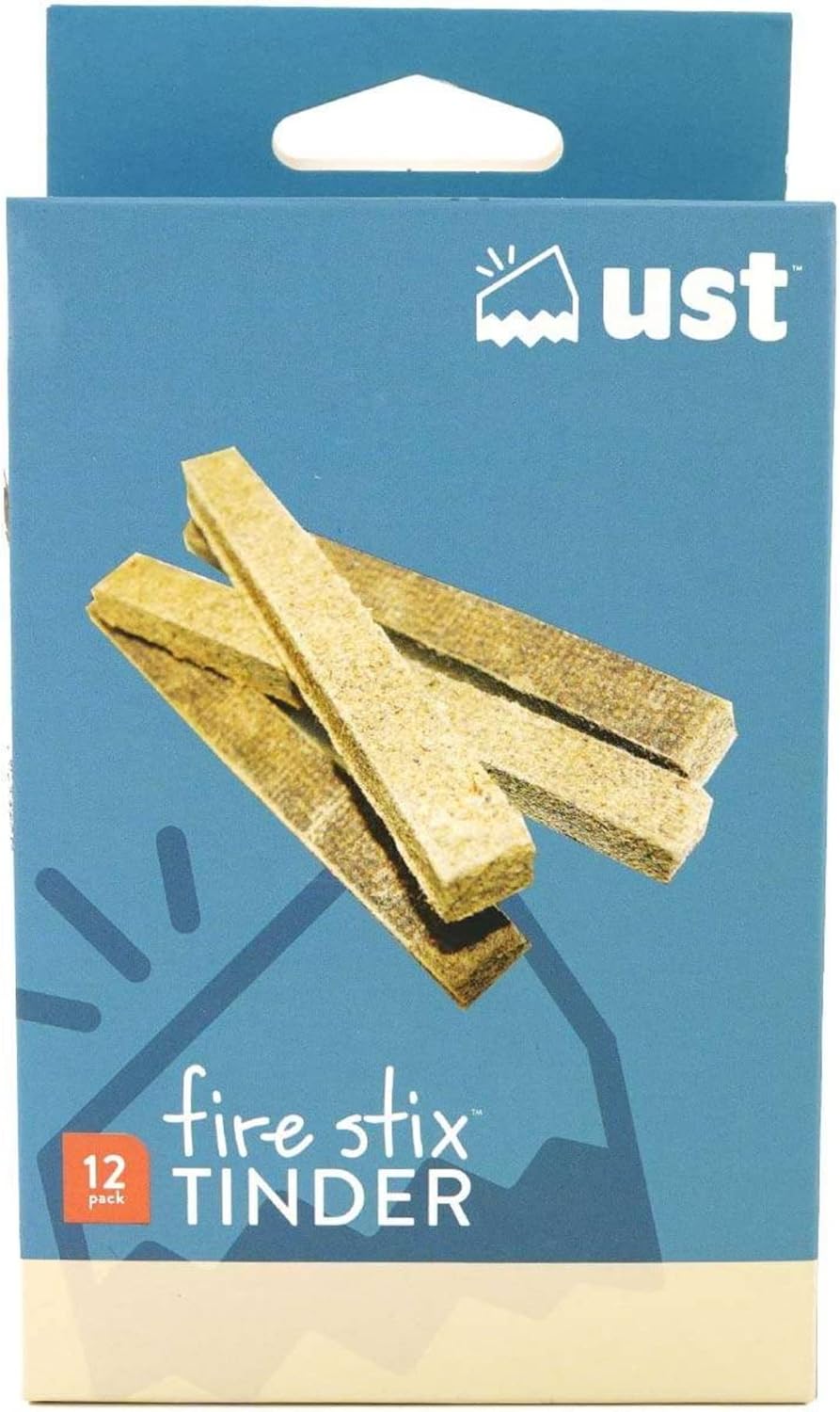 Amazon.com : ust Fire Starting Stix (12 pack), Brown, One Size (20-310 ...