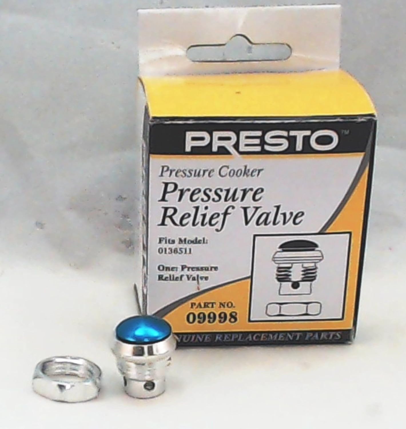Amazon.com: Presto Pressure Cooker Pressure Relief Valve, 09998
