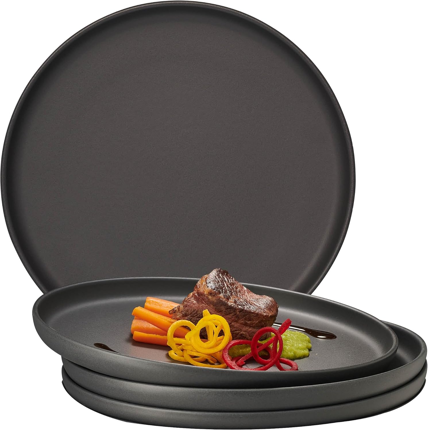 Mesa Uno by B Brilliant Ceramic Stoneware Dinner Plates Set of 4 ...