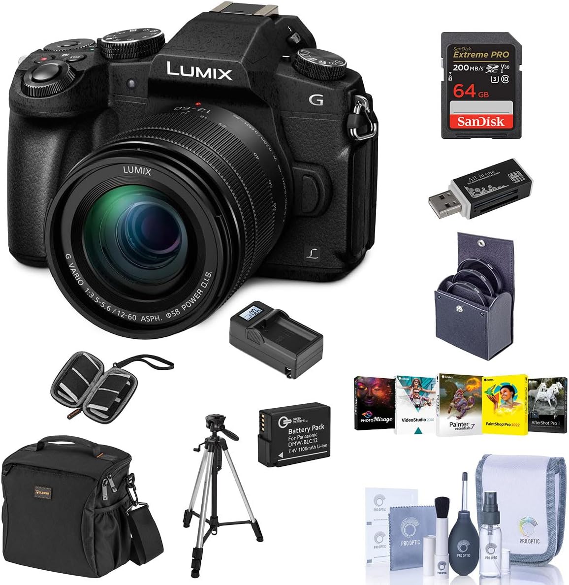 Amazon.com : Panasonic Lumix DMC-G85 Mirrorless Camera with 12-60mm F/3 ...