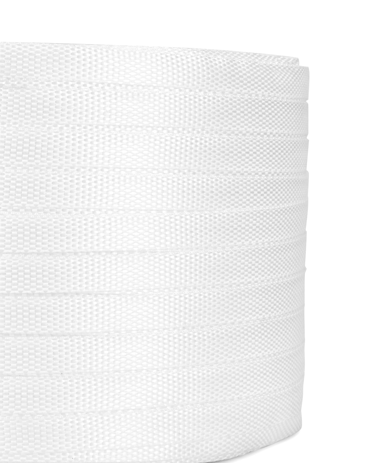 QWORK 1/2" x 1500' Woven Cord Strapping Roll, Heavy Duty Polyethylene ...