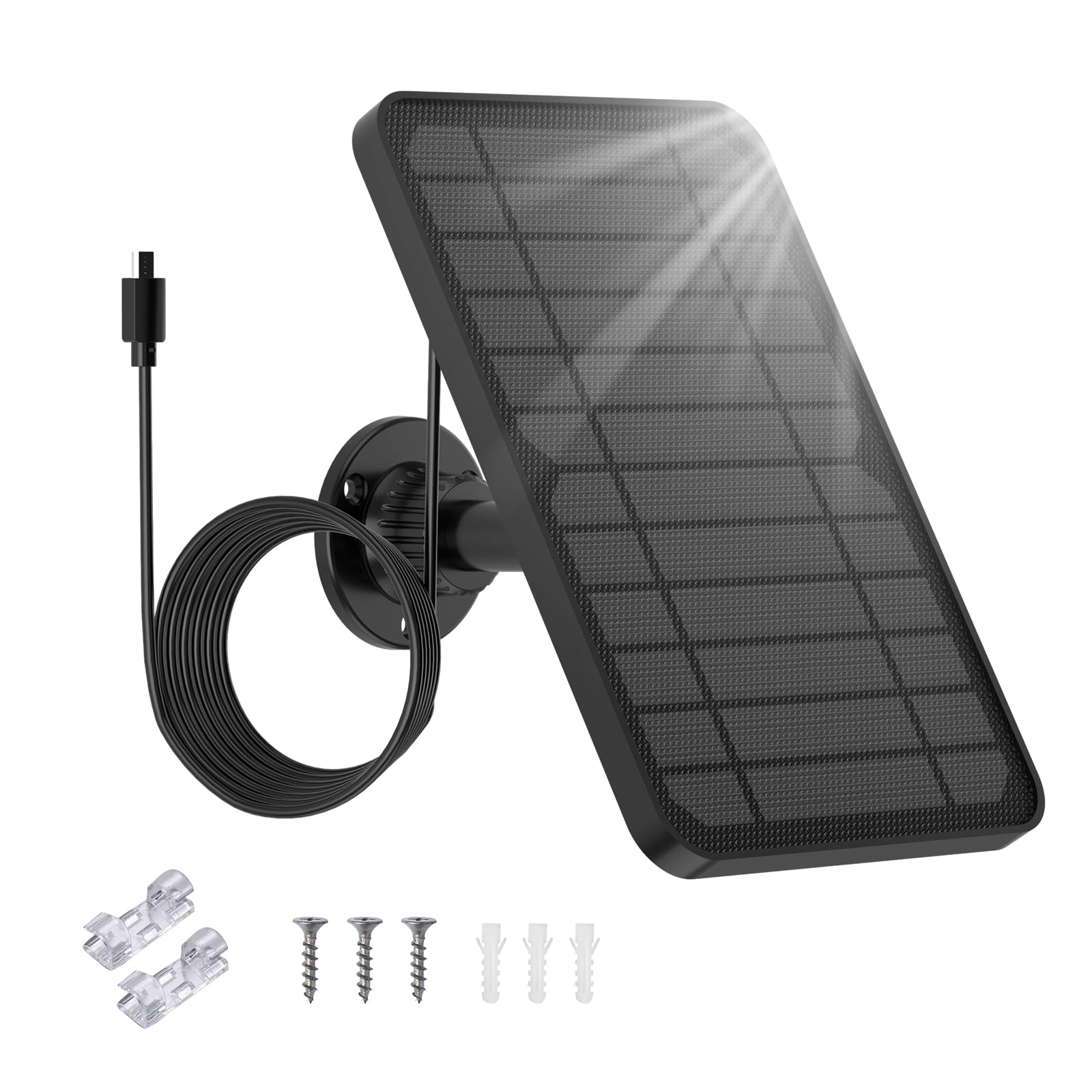 Solar Panel for Blink Camera Outdoor,5W Blink Camera Solar Panel ...