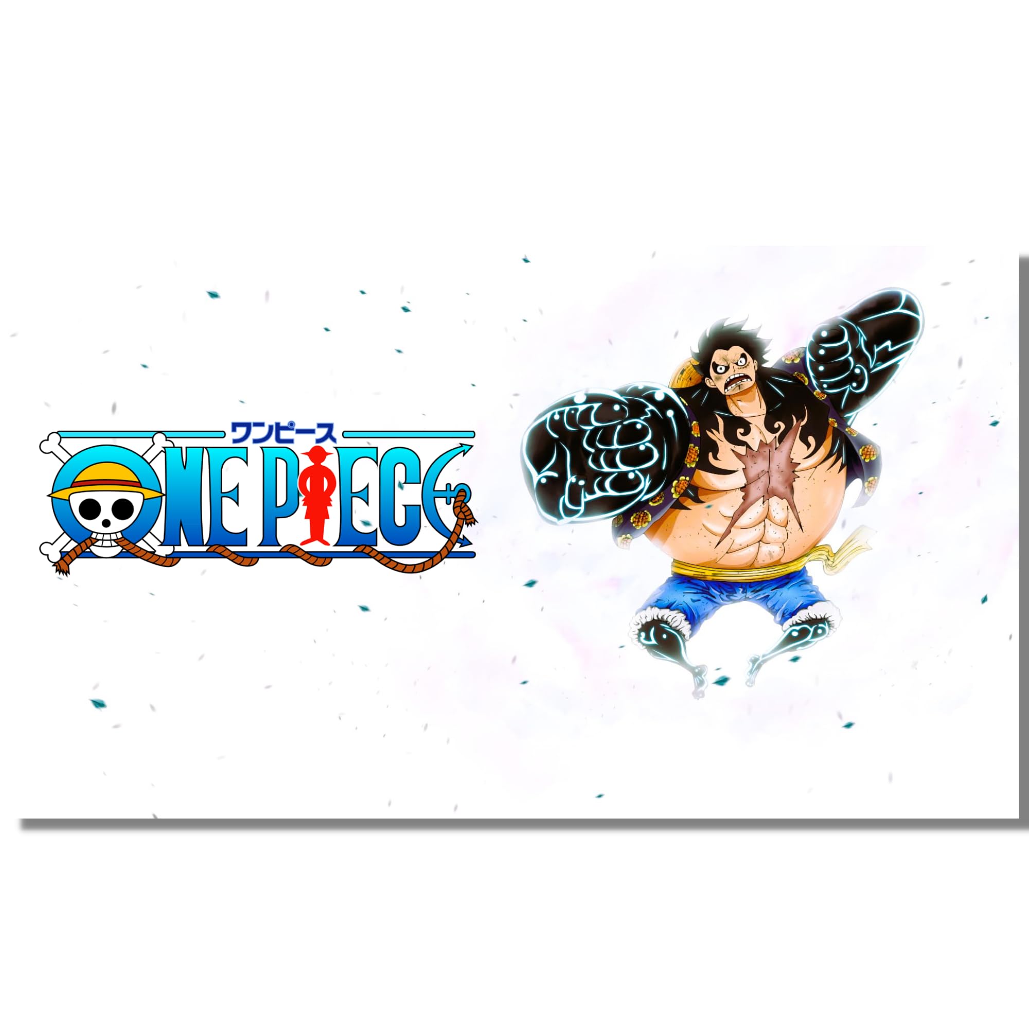 One Piece Wallpaper Luffy Gear Fourth Luffy Gear 4 Distorted Art
