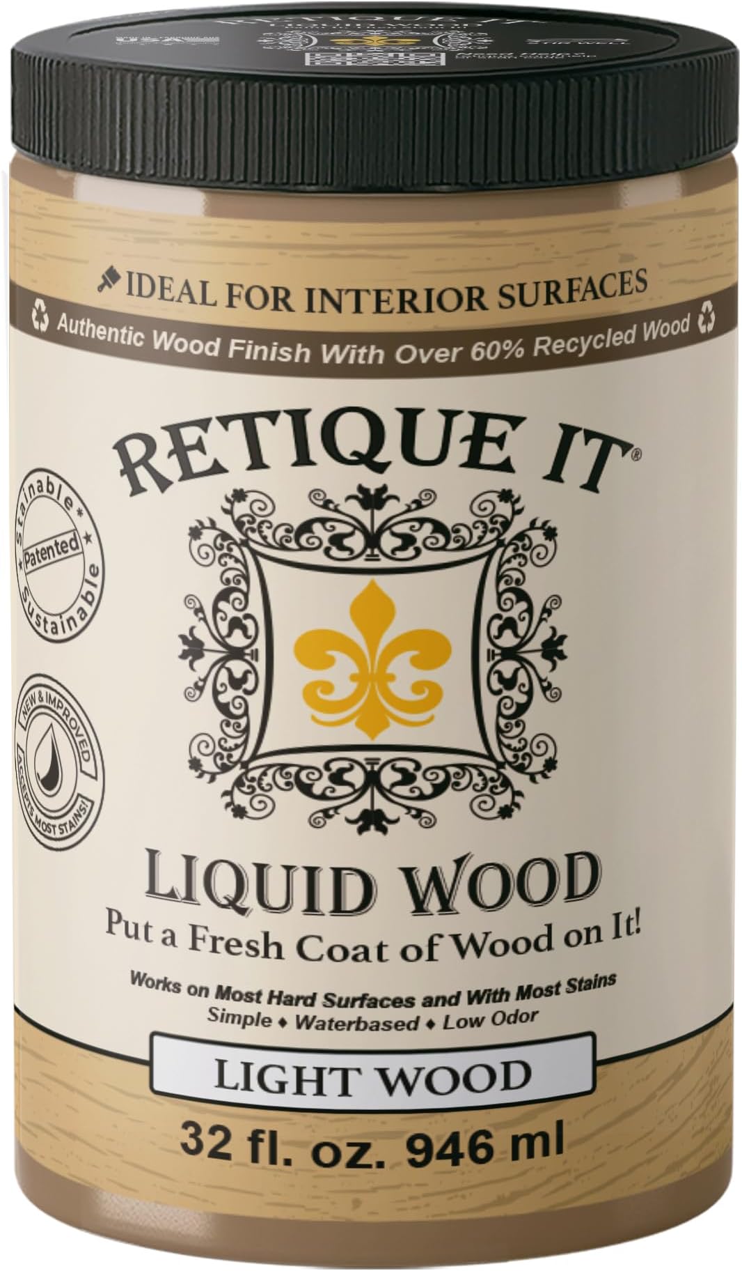 Retique It - Liquid Wood Coatings - Stainable Primer - Paint It Then ...
