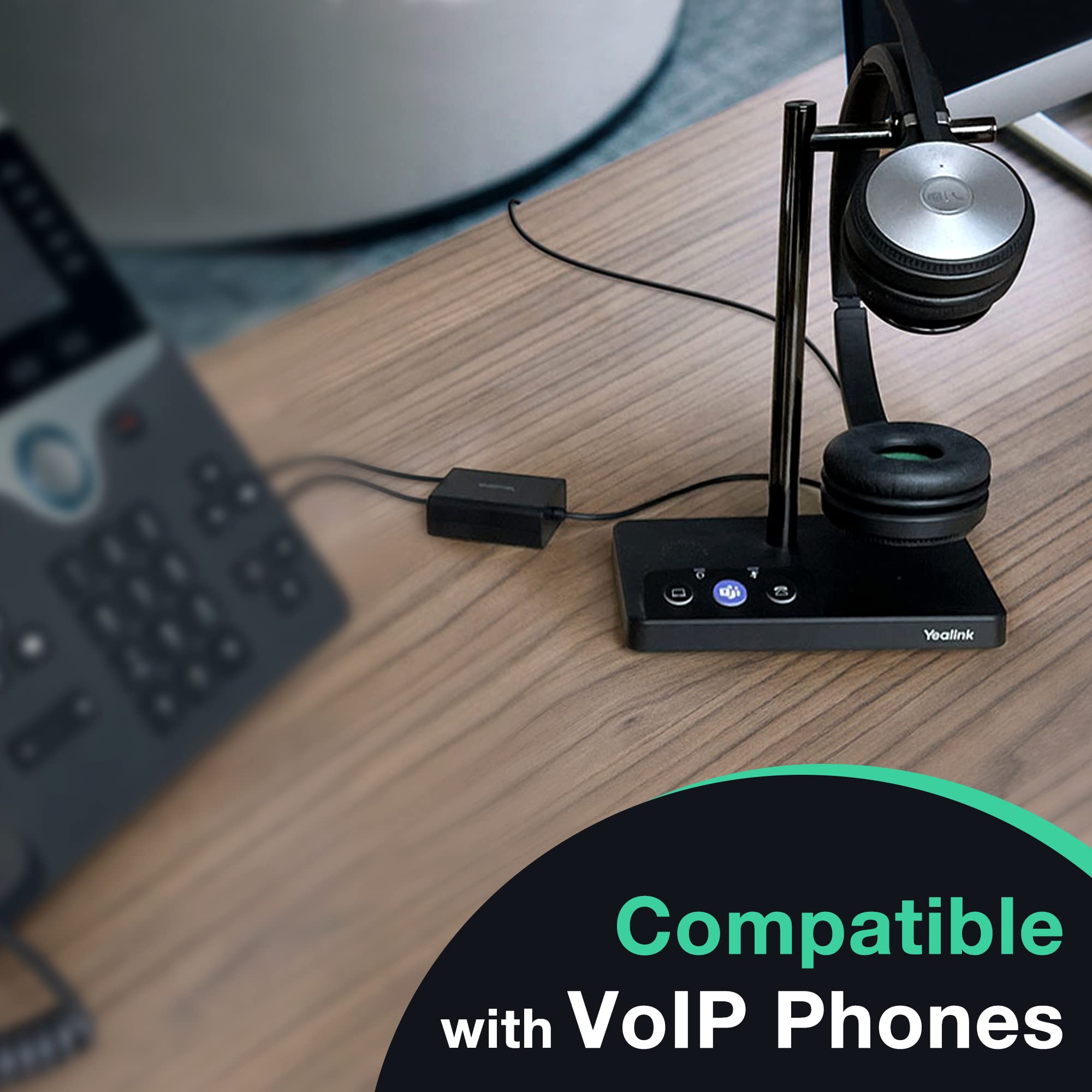 Telephone Cable For Wh64/wh65/wh68 Yealink EHS60 Wireless Headset ...