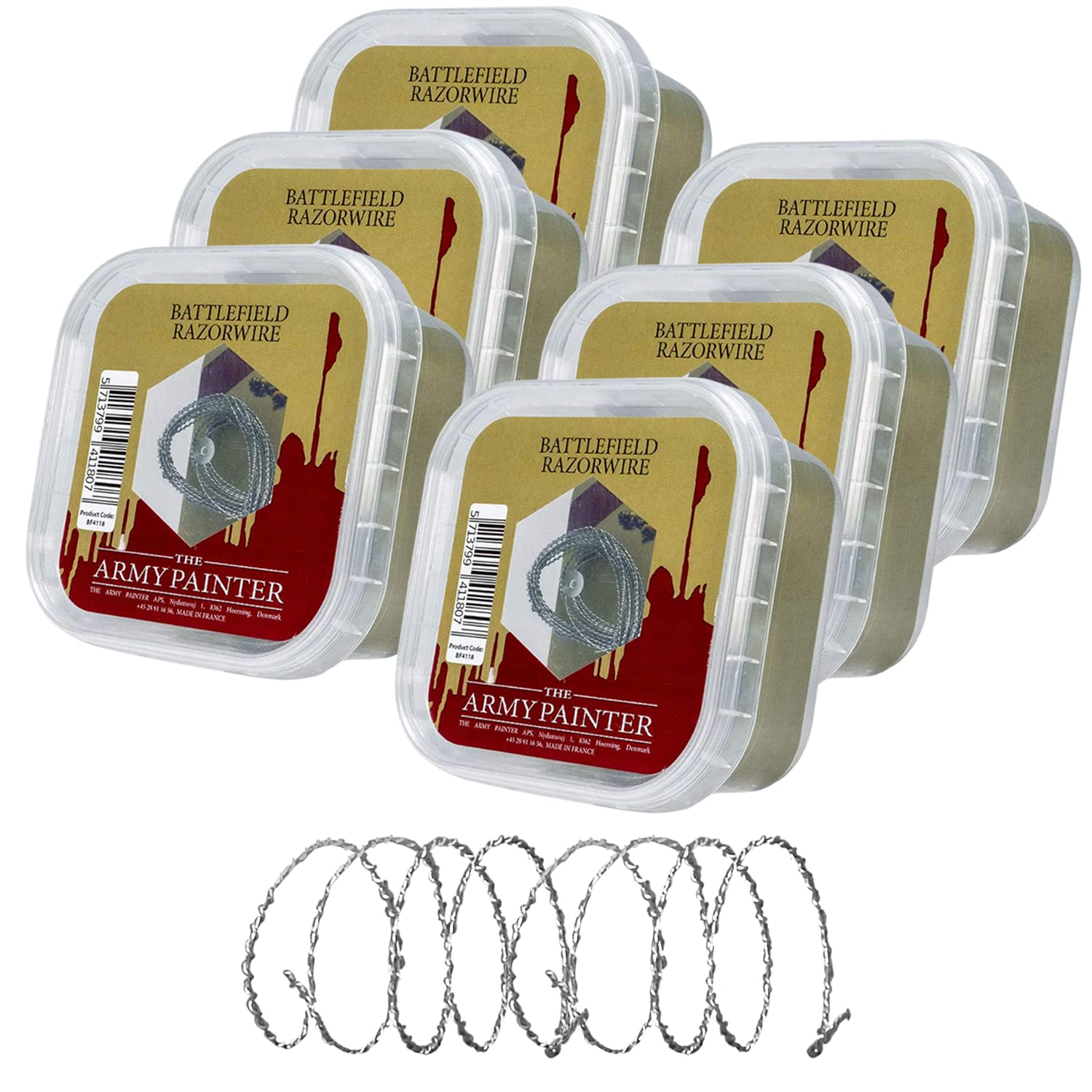 Buy The Army Painter Battlefield: 6 Battlefield Razorwire Basing 150 ml ...