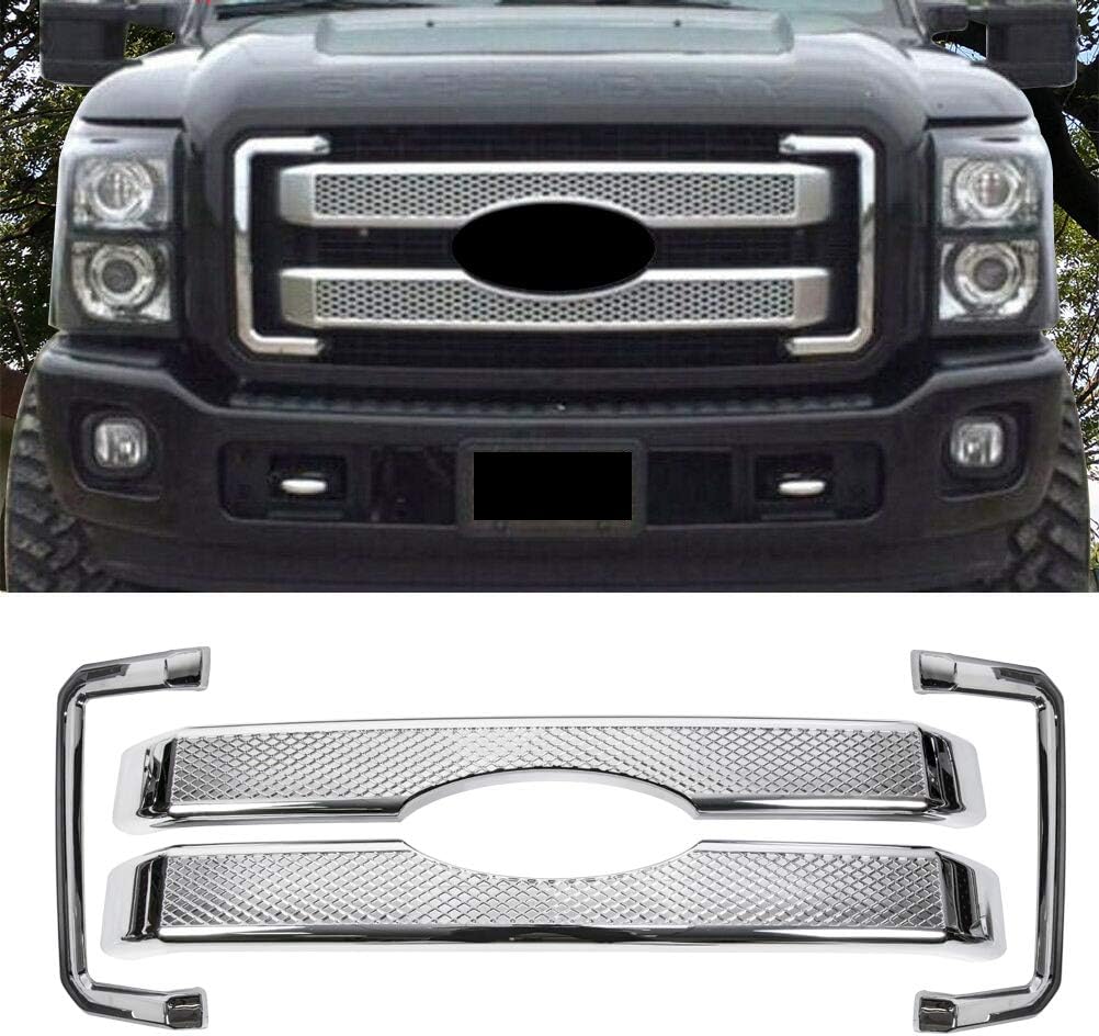 Amazon.com: ECOTRIC Front Radiator Grill & Upper Grille Support ...