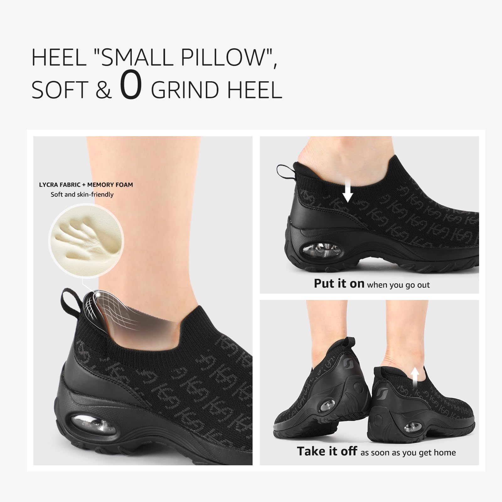 Snapklik.com : STQ Non Slip Shoes For Women Food Service