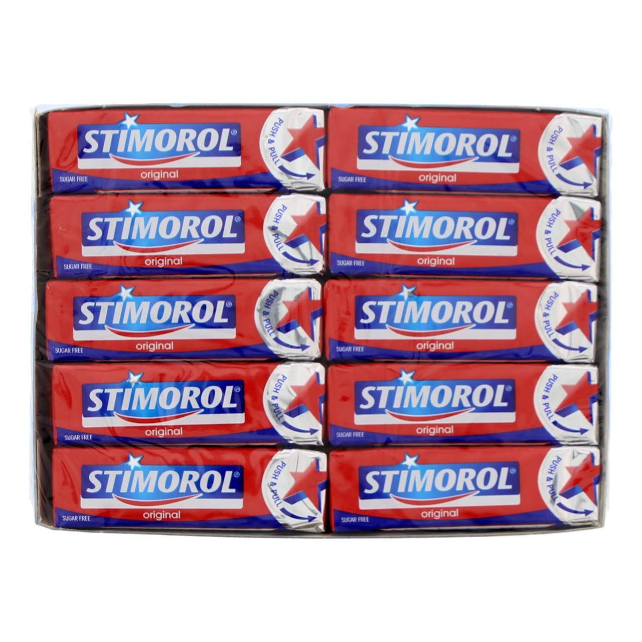 Amazon.com : Stimorol Gum | Stimorol Gum Original Free Red| Pack of 30 ...