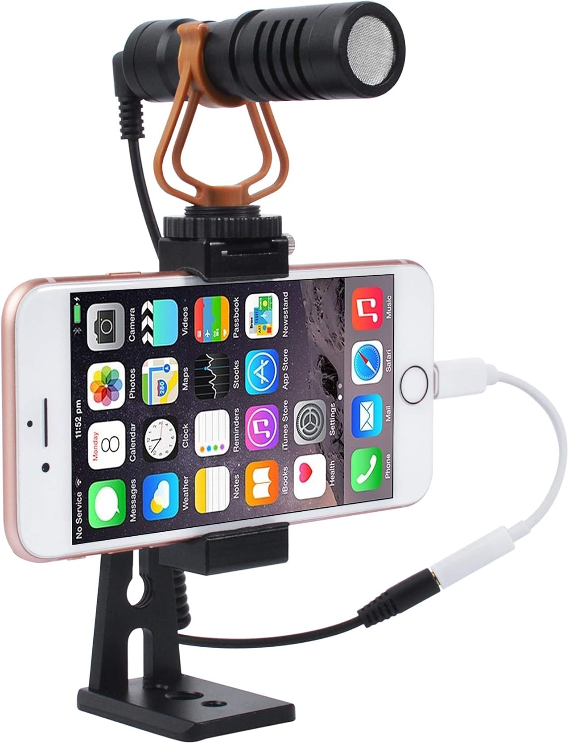 Amazon.com: Phone Streaming Microphone Kit, Phone Tripod Mount with ...
