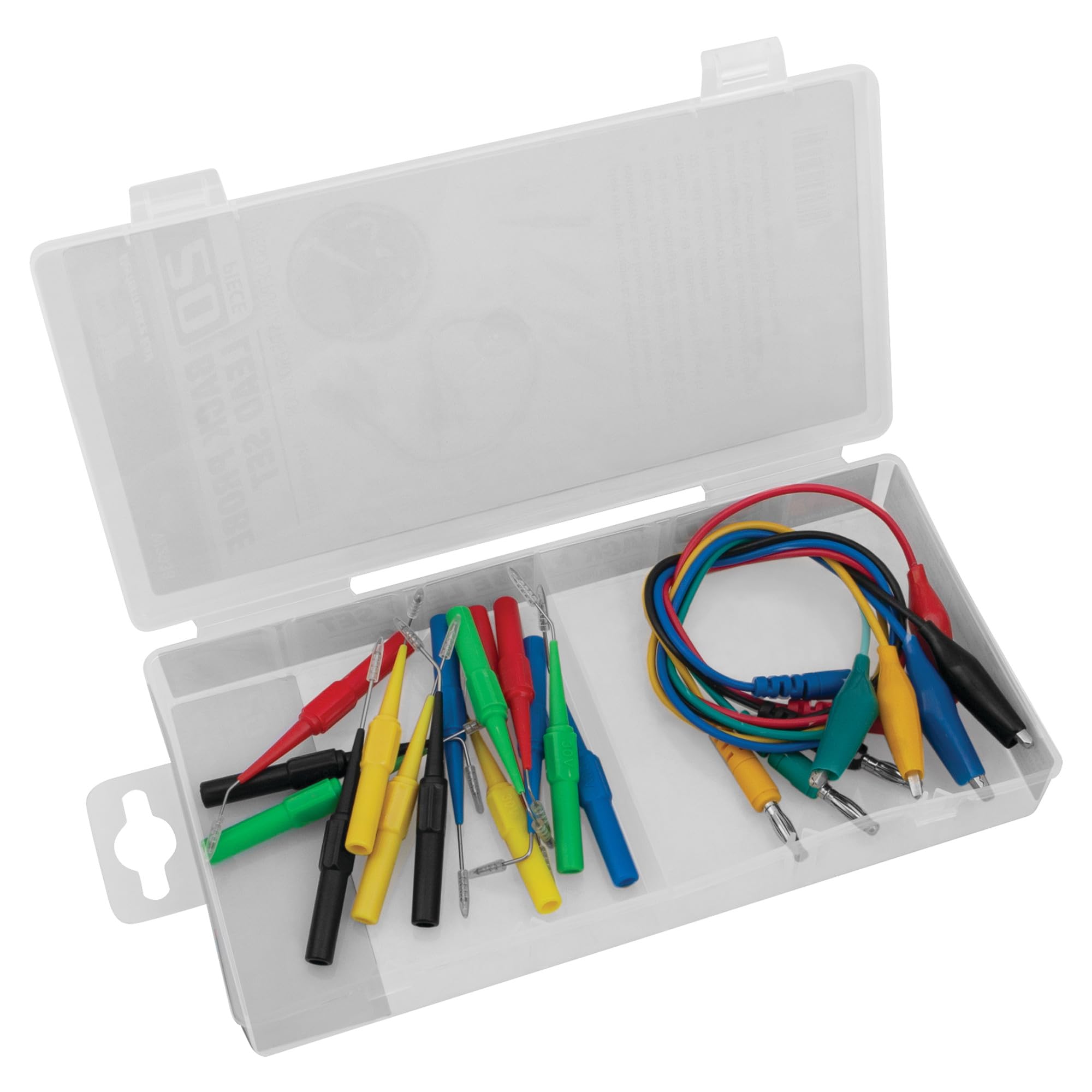 Amazon.com: Performance Tool W2938 - 15-Piece Back Probe Kit with Color ...