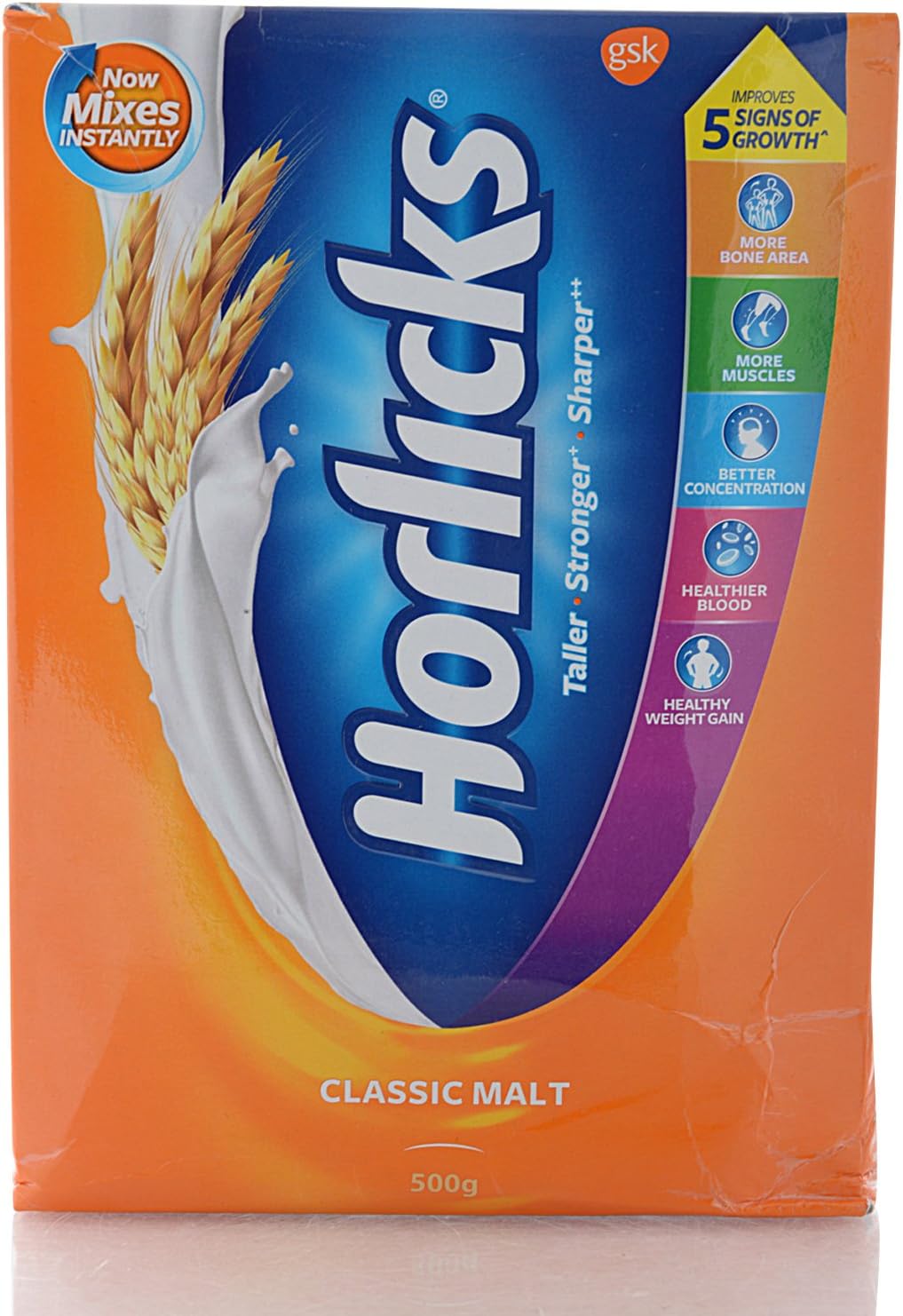 Horlicks - Classic Malt (Refill) 500 g Carton : Amazon.co.uk: Grocery