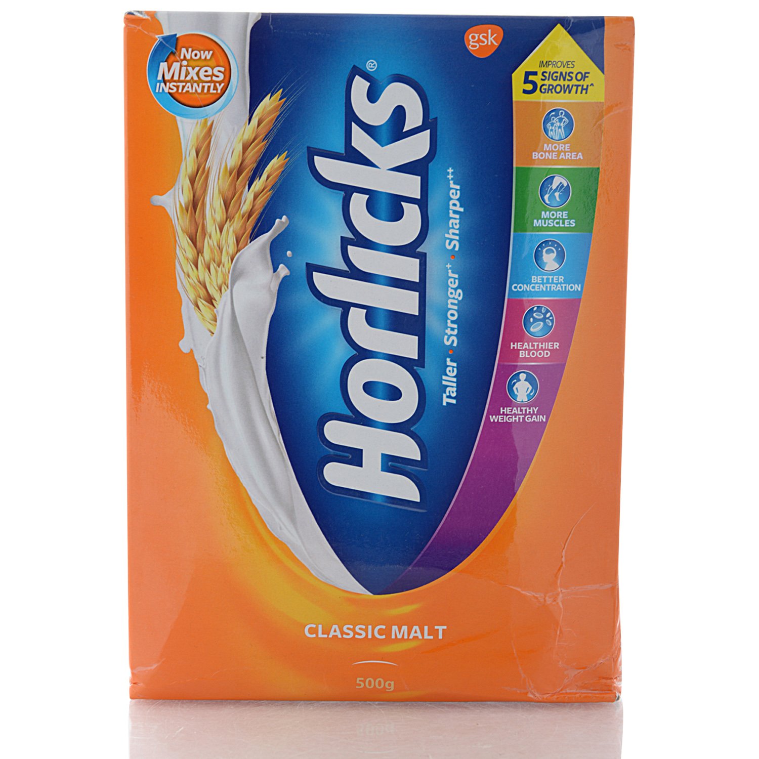 Amazon.com : Horlicks - Classic Malt (Refill) 500 g Carton : Grocery ...