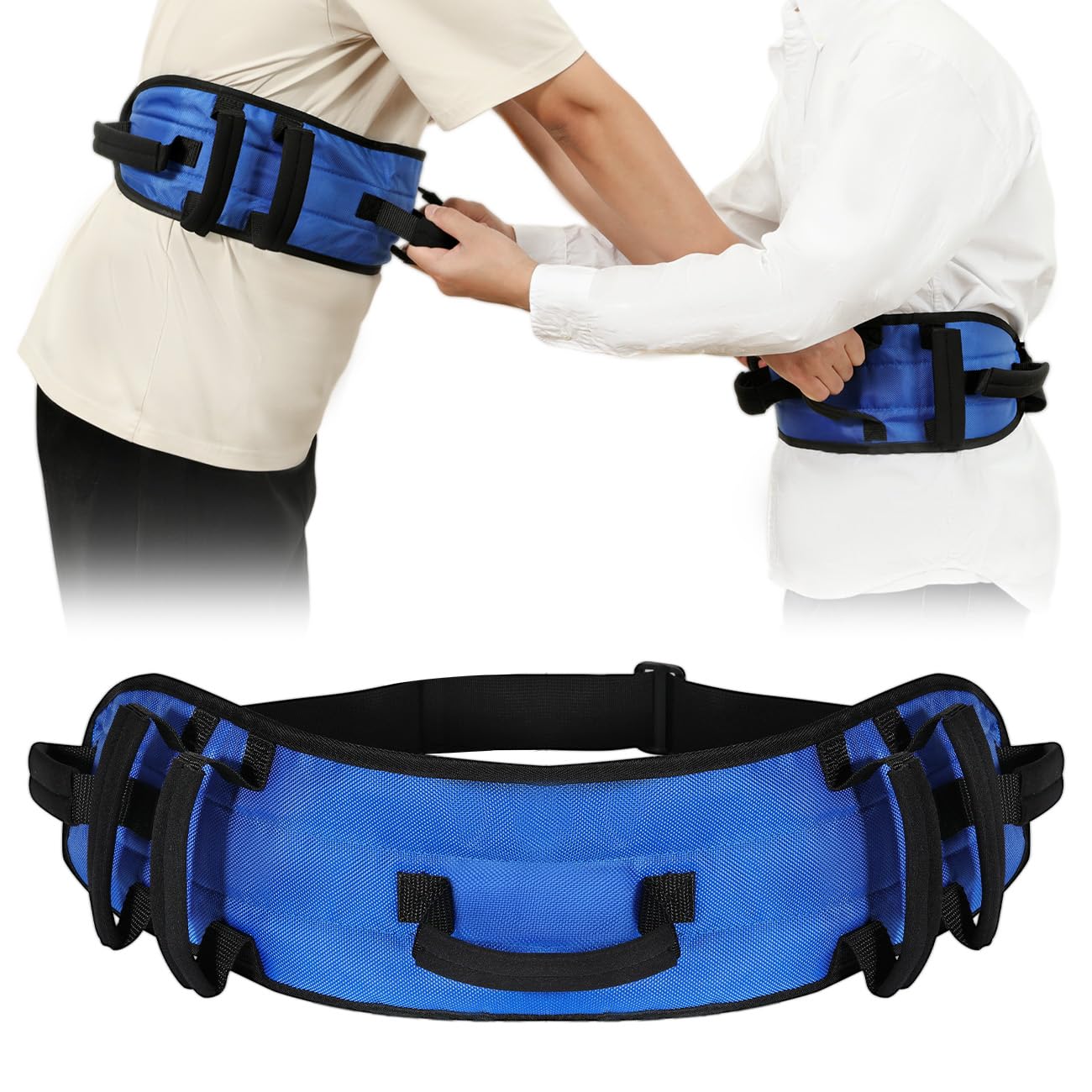 Amazon.com: Rhino Valley Transfer Belt Gait Belt for Senior with 7 ...
