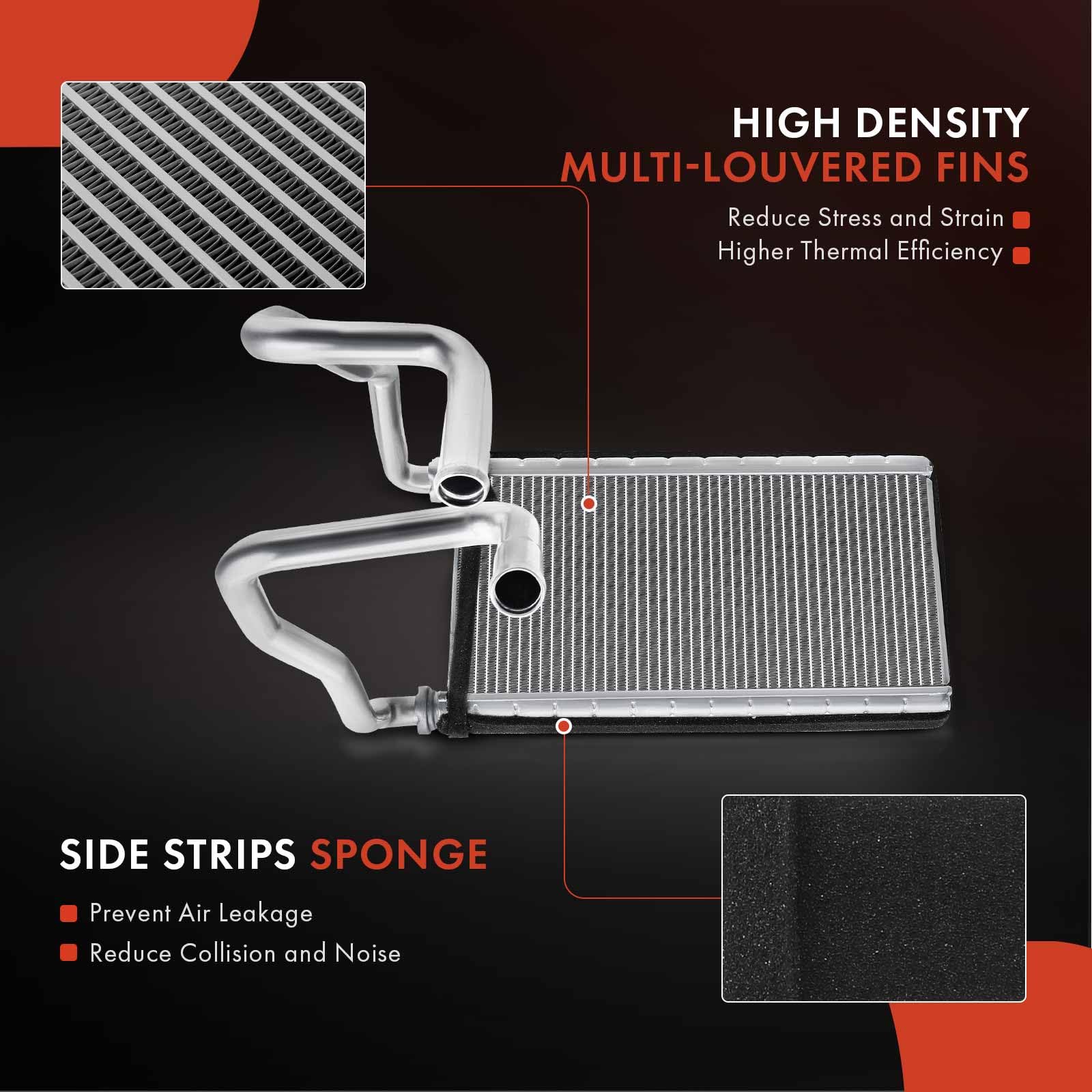 Jeep Wrangler Heater Core Heater Core HVAC Replacement For 2007-2018 ...