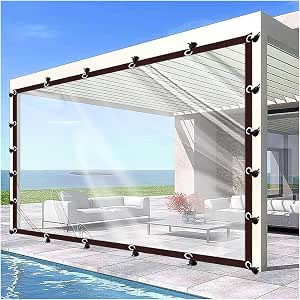 Customizable Waterproof PVC Garden Gazebo Side Panels - Durable 0.12mm ...
