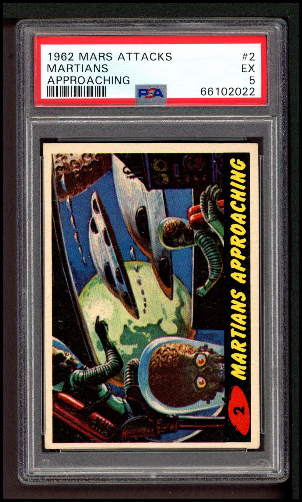 From Mars Attacks Cards 1962 Mars Attacks Trading Cards Complete Set