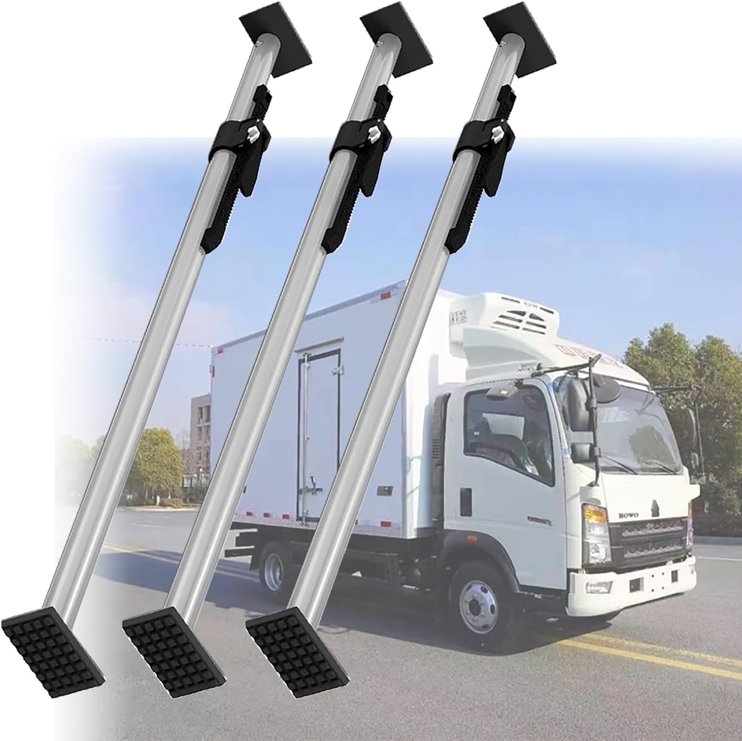 Amazon.com: USZWBY No Drilling Truck Bed Cargo Stabilizer Bar - Longer ...