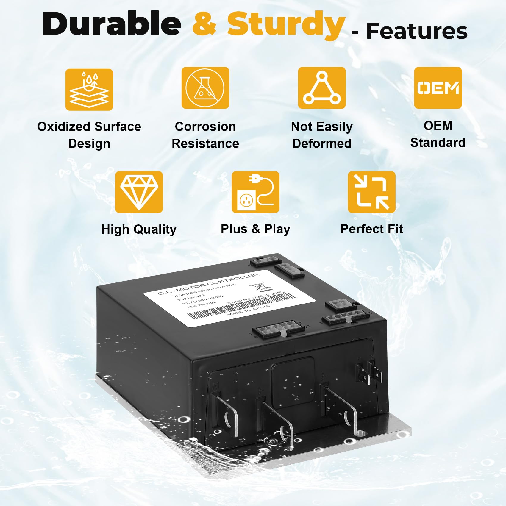 Snapklik.com : 73326 G02 350A 36V PDS Shunt Controller ITS Throttle ...
