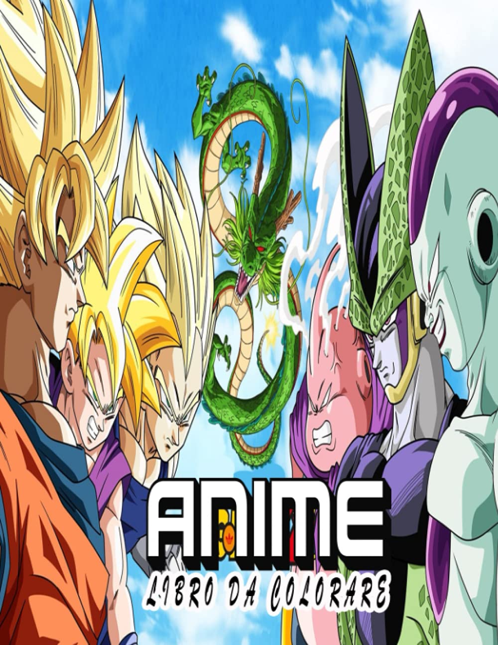 Buy Anime Libro Da Colorare: Anime Manga Fantastici Libri Da Colorare ...
