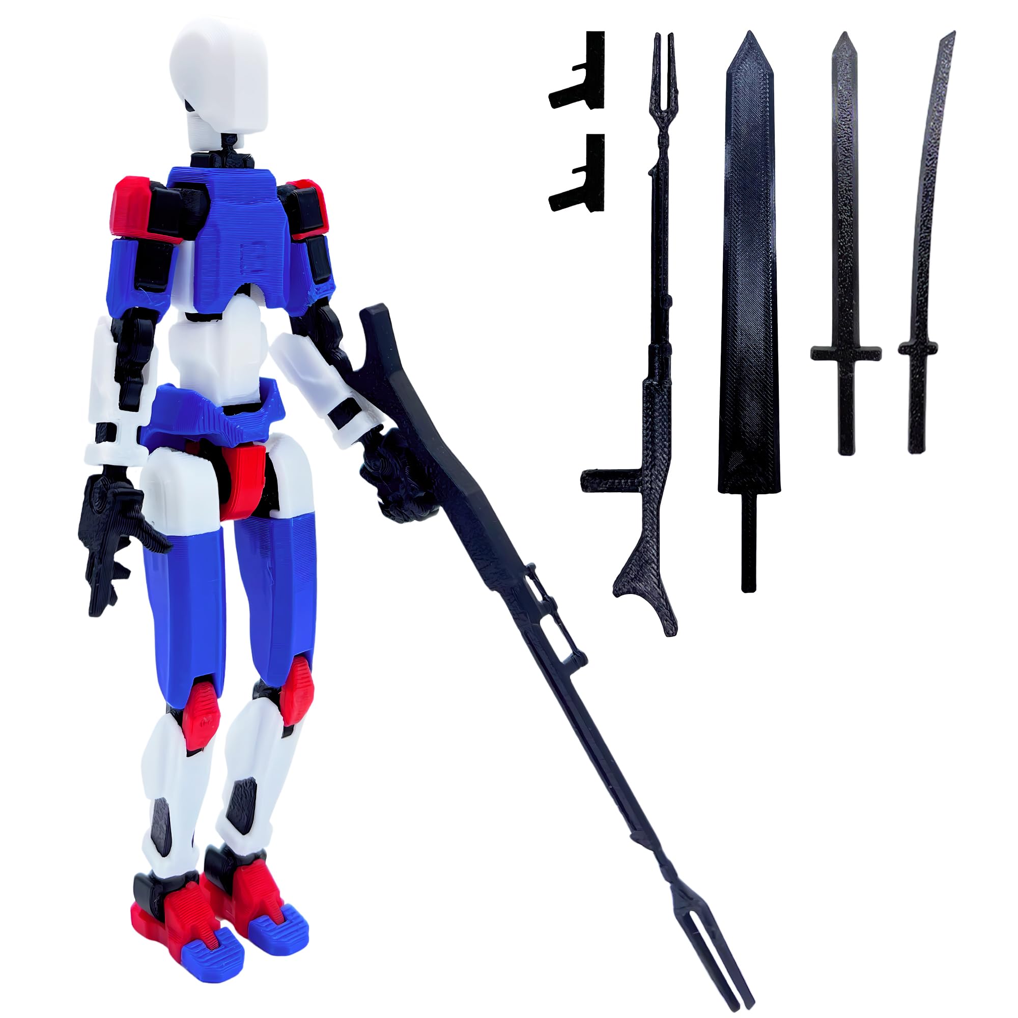 Amazon.com: (Assembly Completed) T13 Action Figure Set, 3D Printed Toys ...