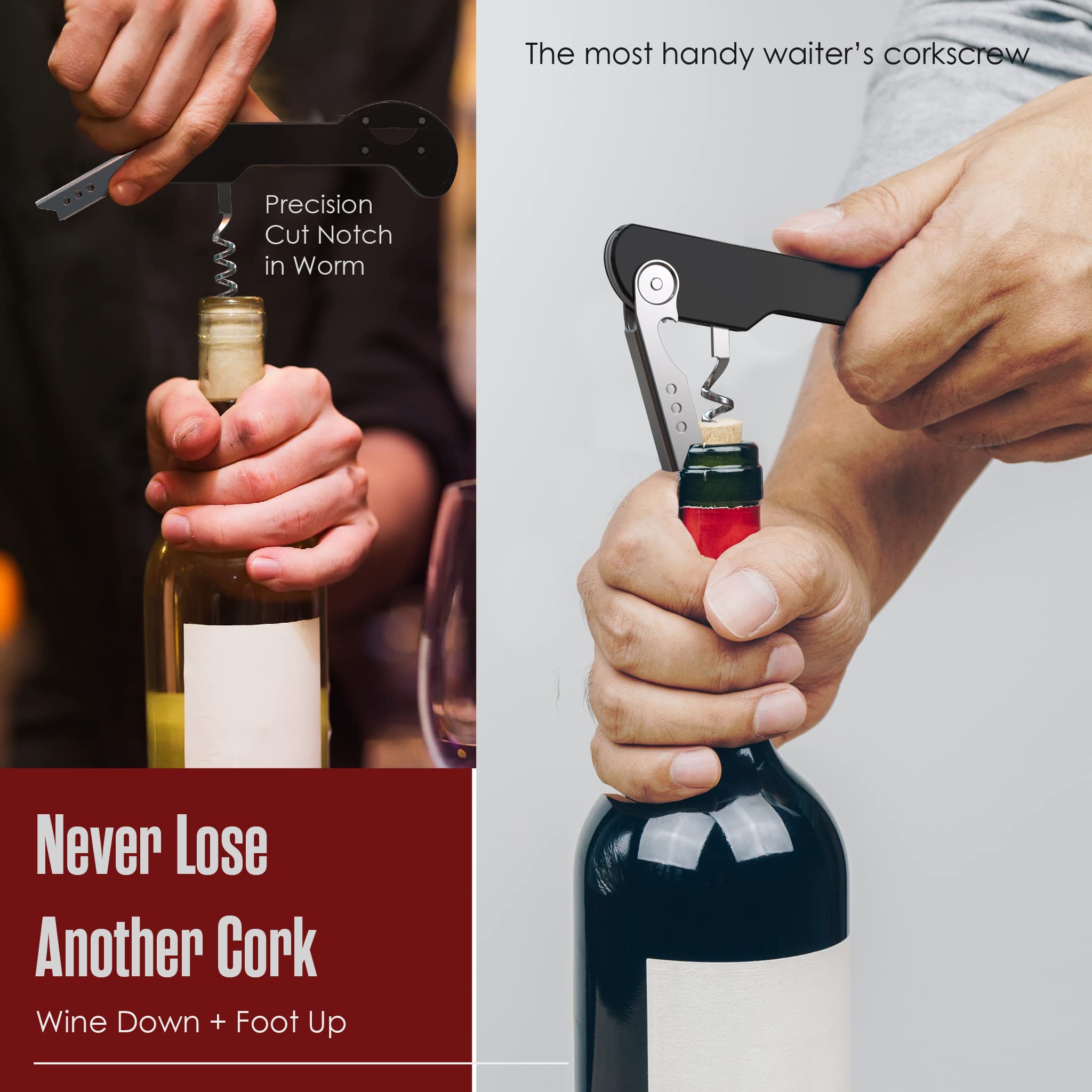 Snapklik.com : Wine Key, Corkscrew Wine Opener, Waiter Corkscrew, 5 1/4 ...