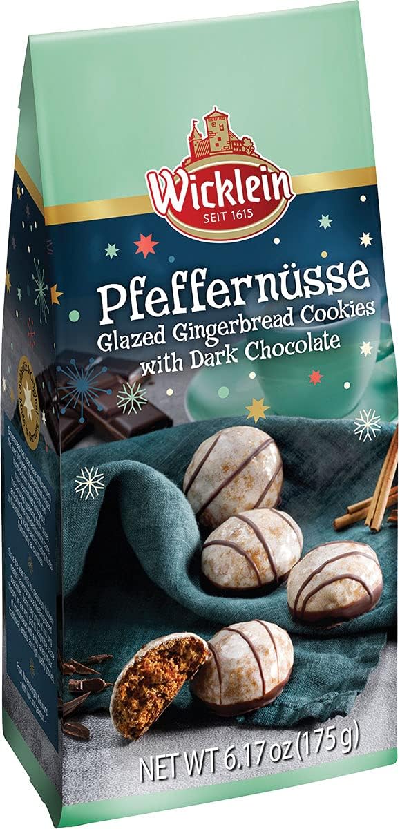 Amazon.com: Wicklein Meistersinger Lebkuchen Chocolate Covered Cookies ...