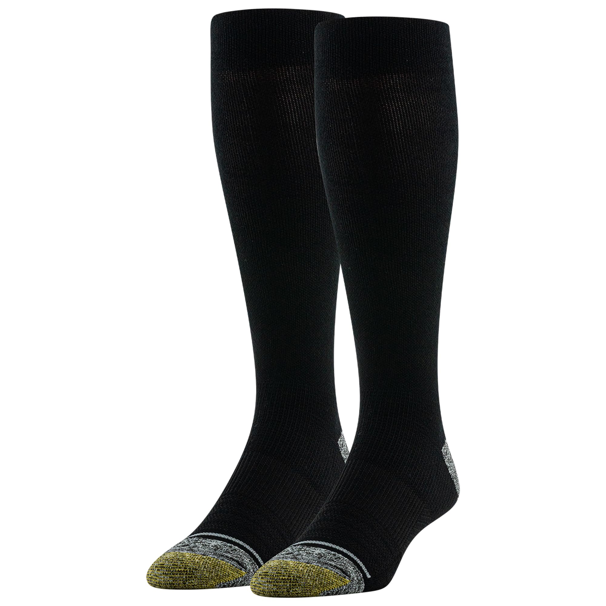 Snapklik.com : GOLDTOE Mens Mild Compression Over The Calf Comfort Socks