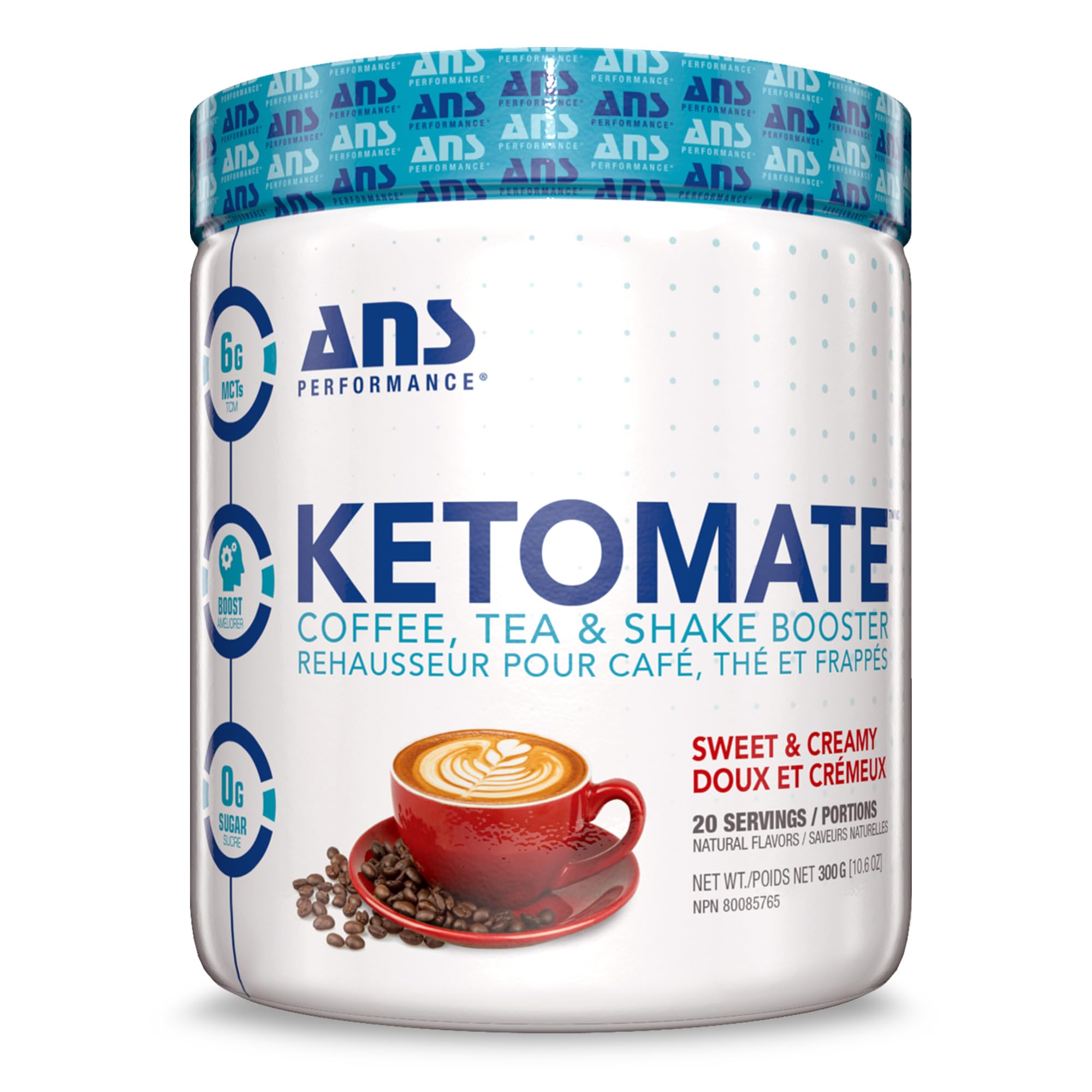 Ans Performanceketomate Coffee Creamer With Mct Oil Powder Delicious ...