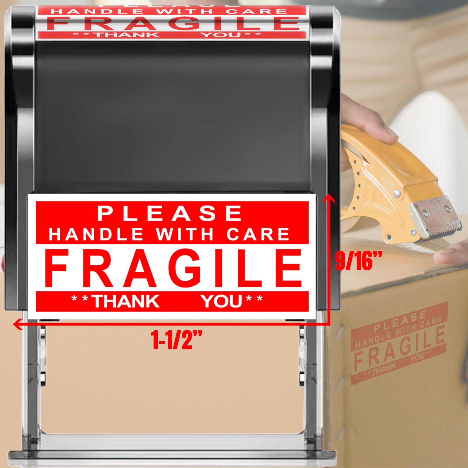 Bertiveny Fragile Stamps for Shipping Please Handle with Care Fragile ...