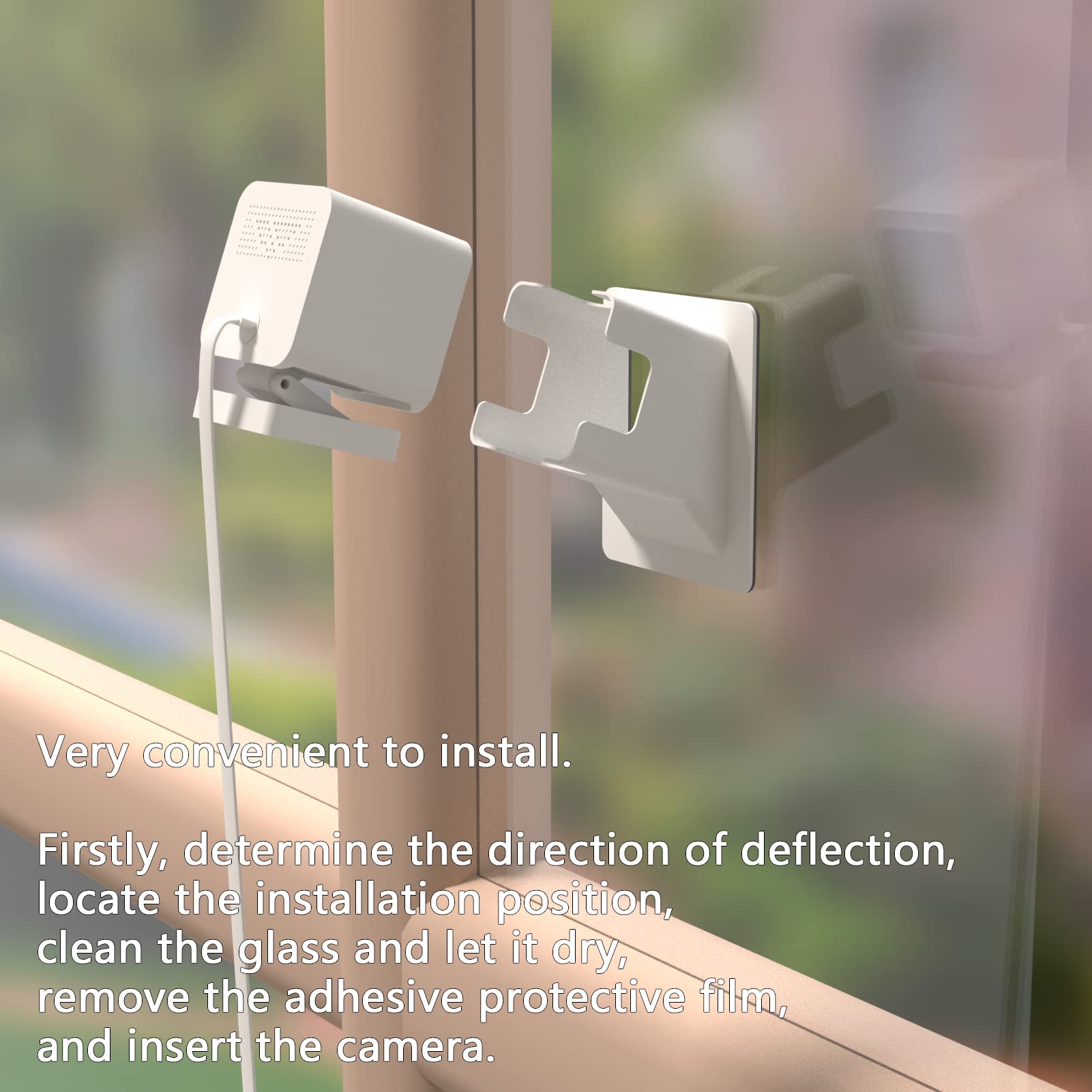 Snapklik.com : ACBEE 20 Degrees Tilt Angled Window Mount For Wyze Cam V3