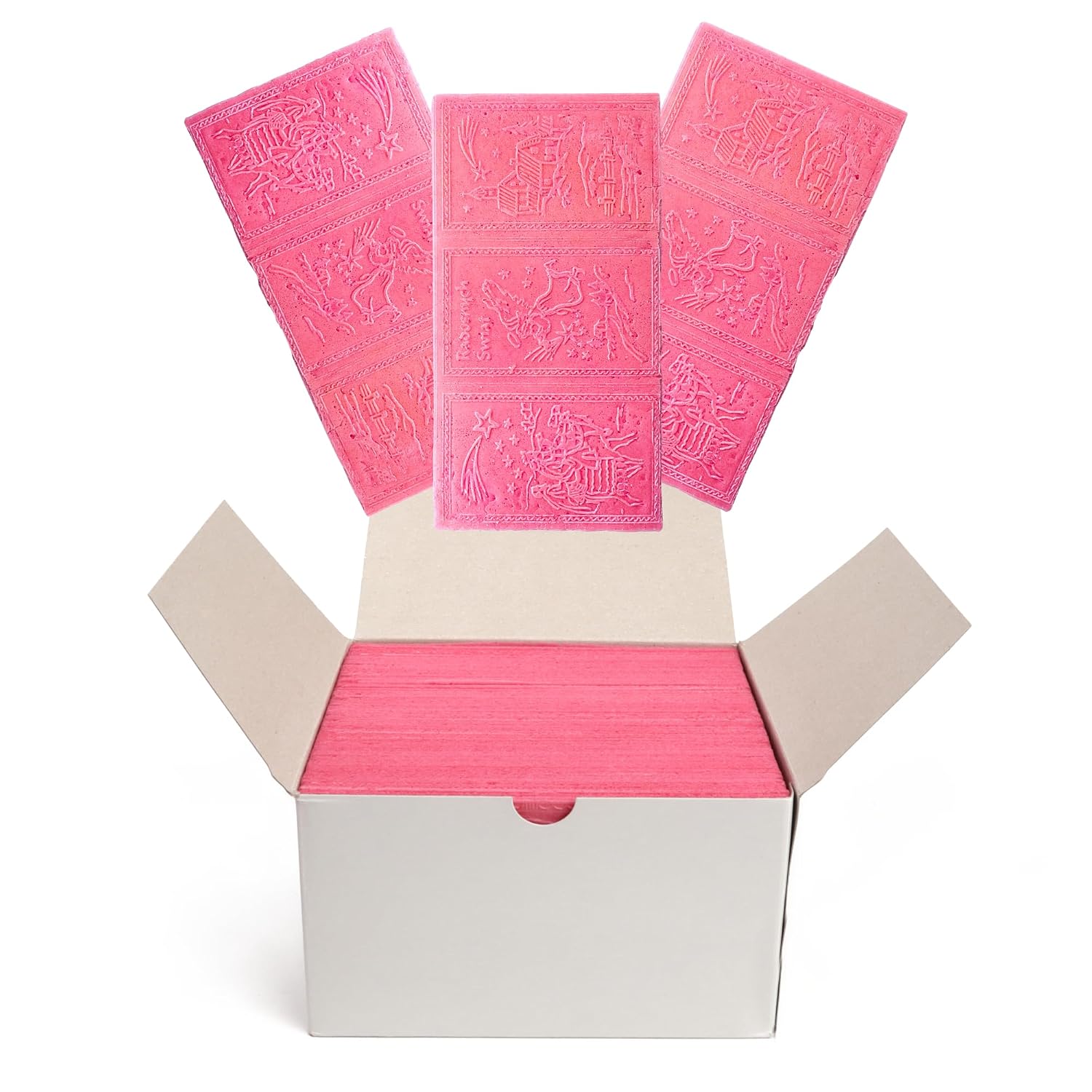 Amazon.com: Bulk Pink Oplatki Christmas Wafers, Embossed with ...
