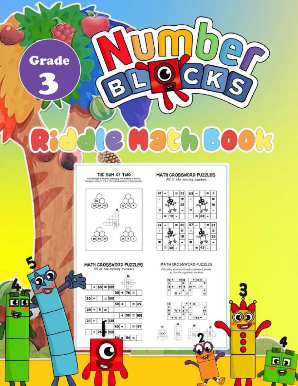 Buy NumberBlocks Riddle Math Book: 100+ Simple Exercises to Improve ...
