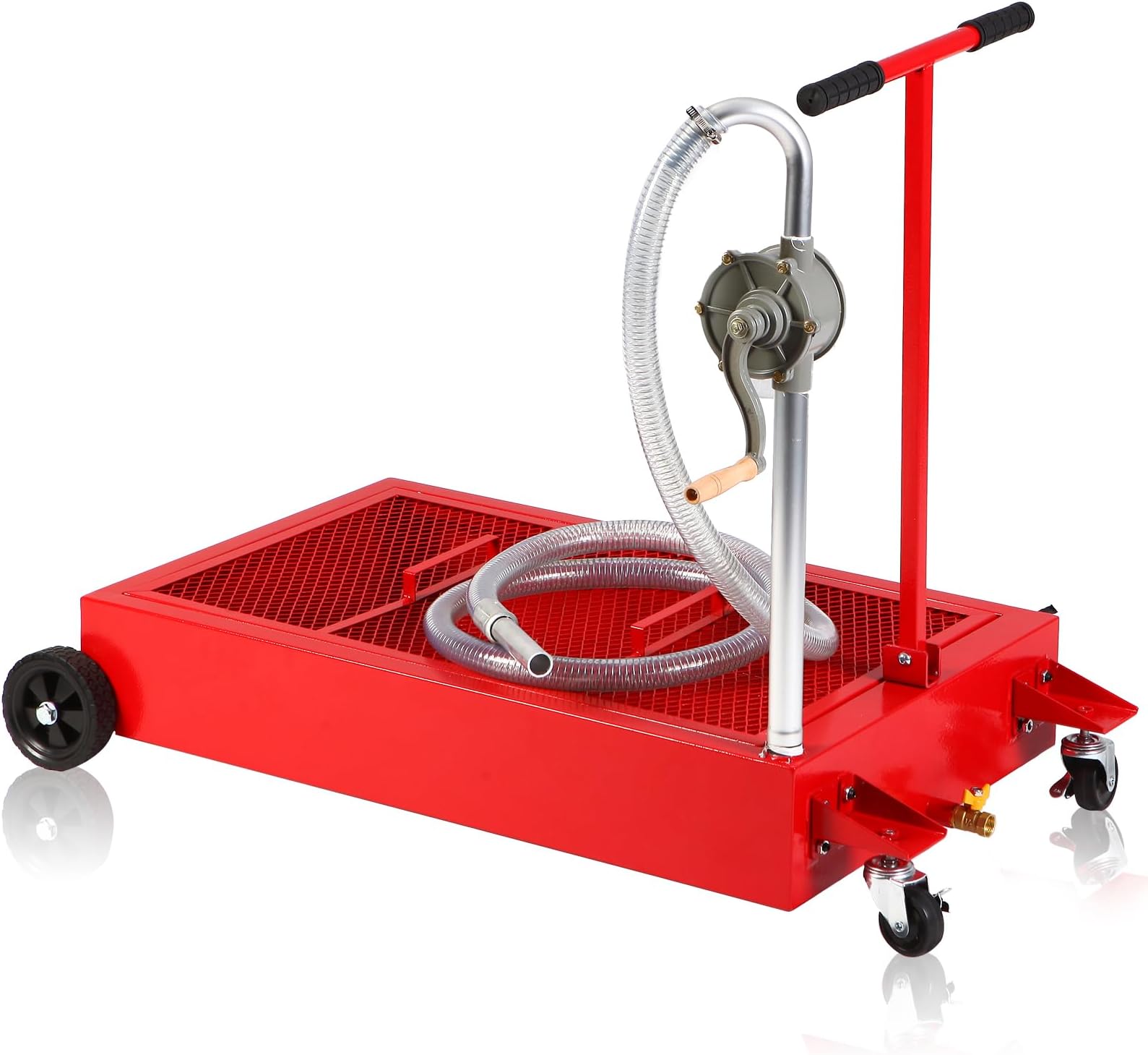 Amazon.com: Oil Drain Pan 25 Gallon Low Profile Oil Change Pan with ...