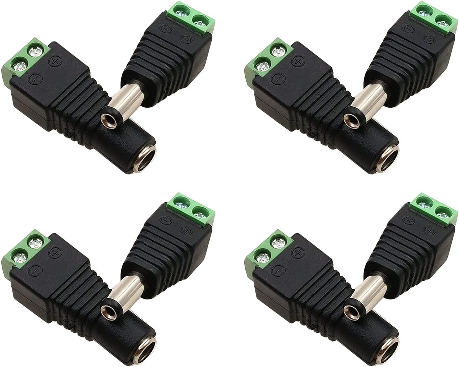 VCE 5 Paare DC 5,5 mm 2,1 mm DC Stecker DC Buchse Steckverbinder DC ...