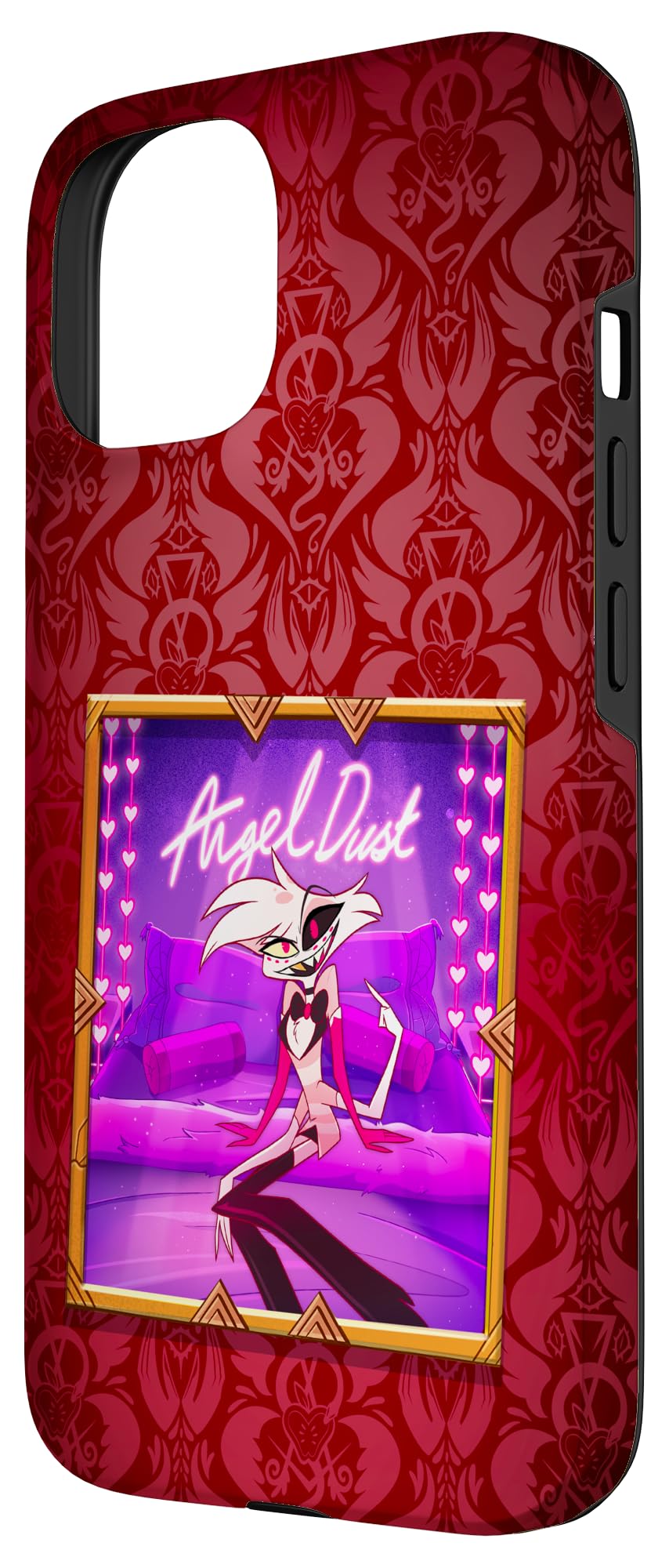 iPhone 15 Hazbin Hotel – Angel Dust Phone Case Case – BigaMart