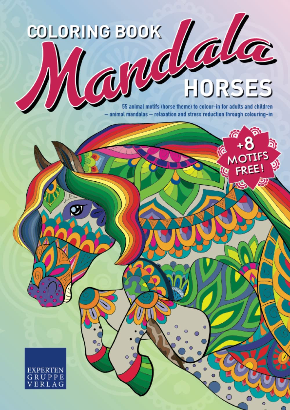 Amazon.com: Mandala Colouring Book - Horses: 55 animal motifs (horse ...